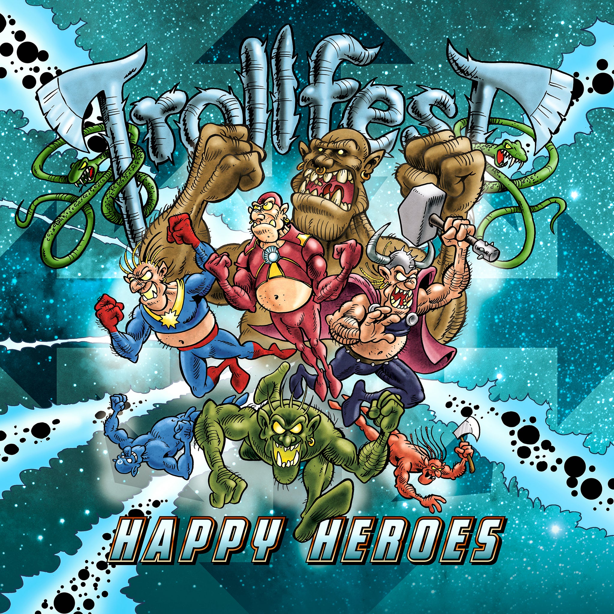 TrollfesT "Happy Heros" 12" – Napalm Records USA
