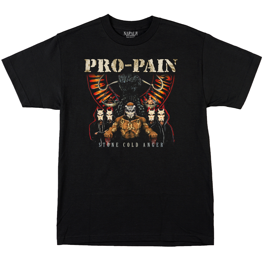 Pro-Pain "Stone Cold Anger" T-Shirt – Napalm Records USA