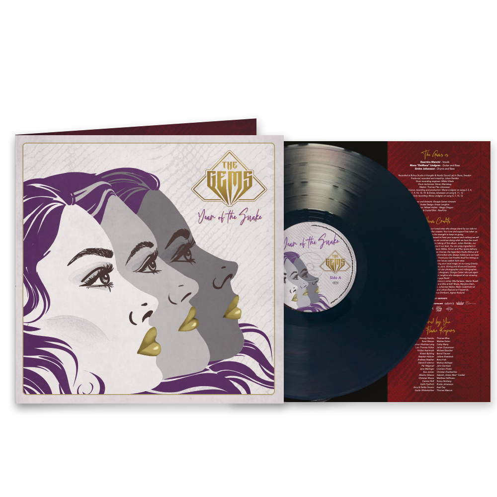 The Gems "Year Of The Snake" 12" – Napalm Records USA